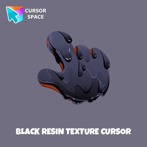 Black Resin Texture Cursor - Cursor Pack | Cursor Space